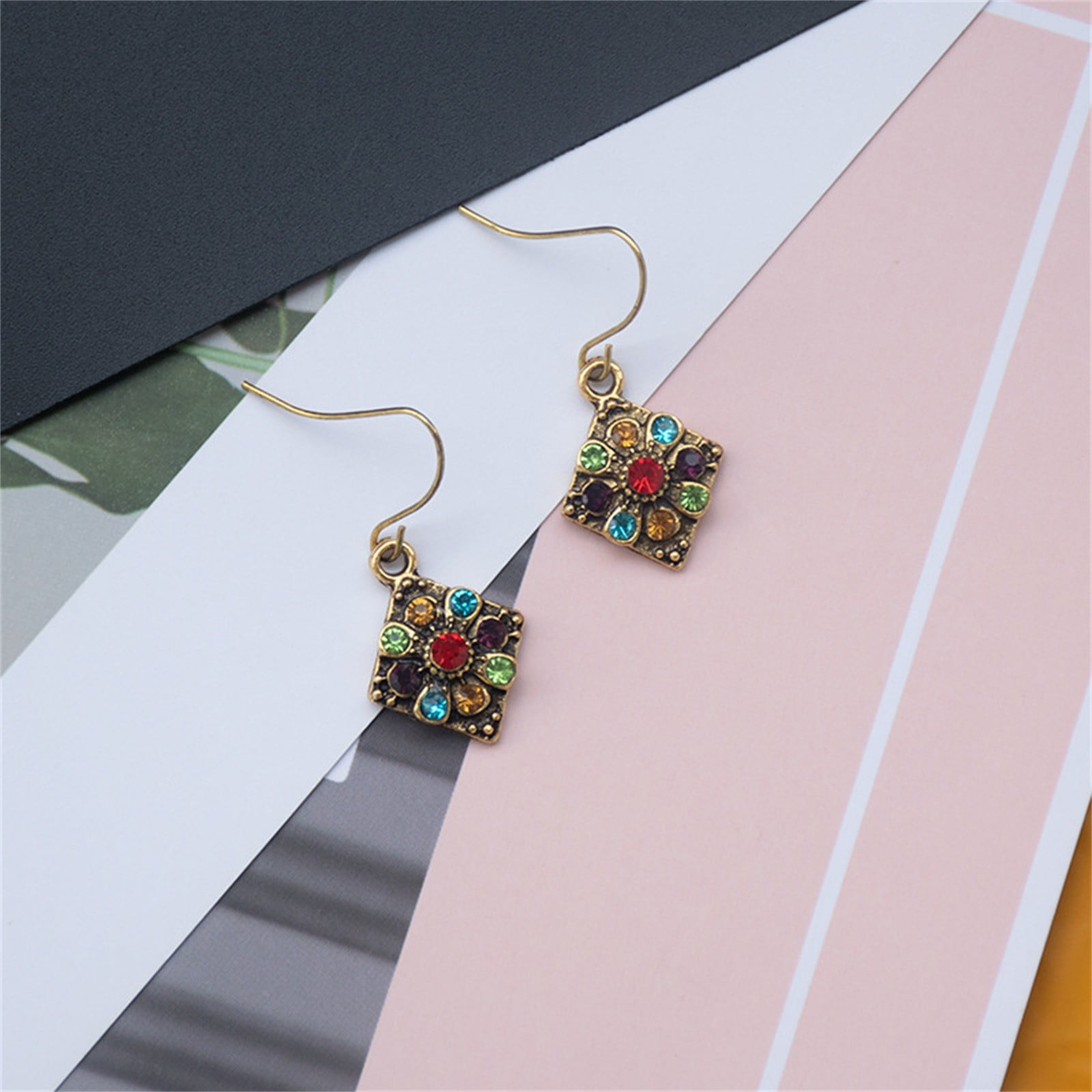 Click here for Topllc Ear Stud Retro Bohemian Ethnic Earrings Fas... prices