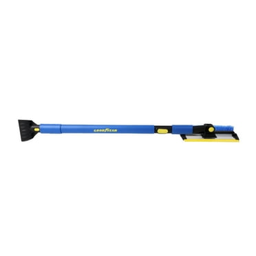 Snow Moover 39" Extendable Snow Brush with Squeegee, Ice Scraper and ...