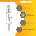 FJSHN-T4 FAD Quartz Recessed Clear Single Contact Light Bulb, 650W ...