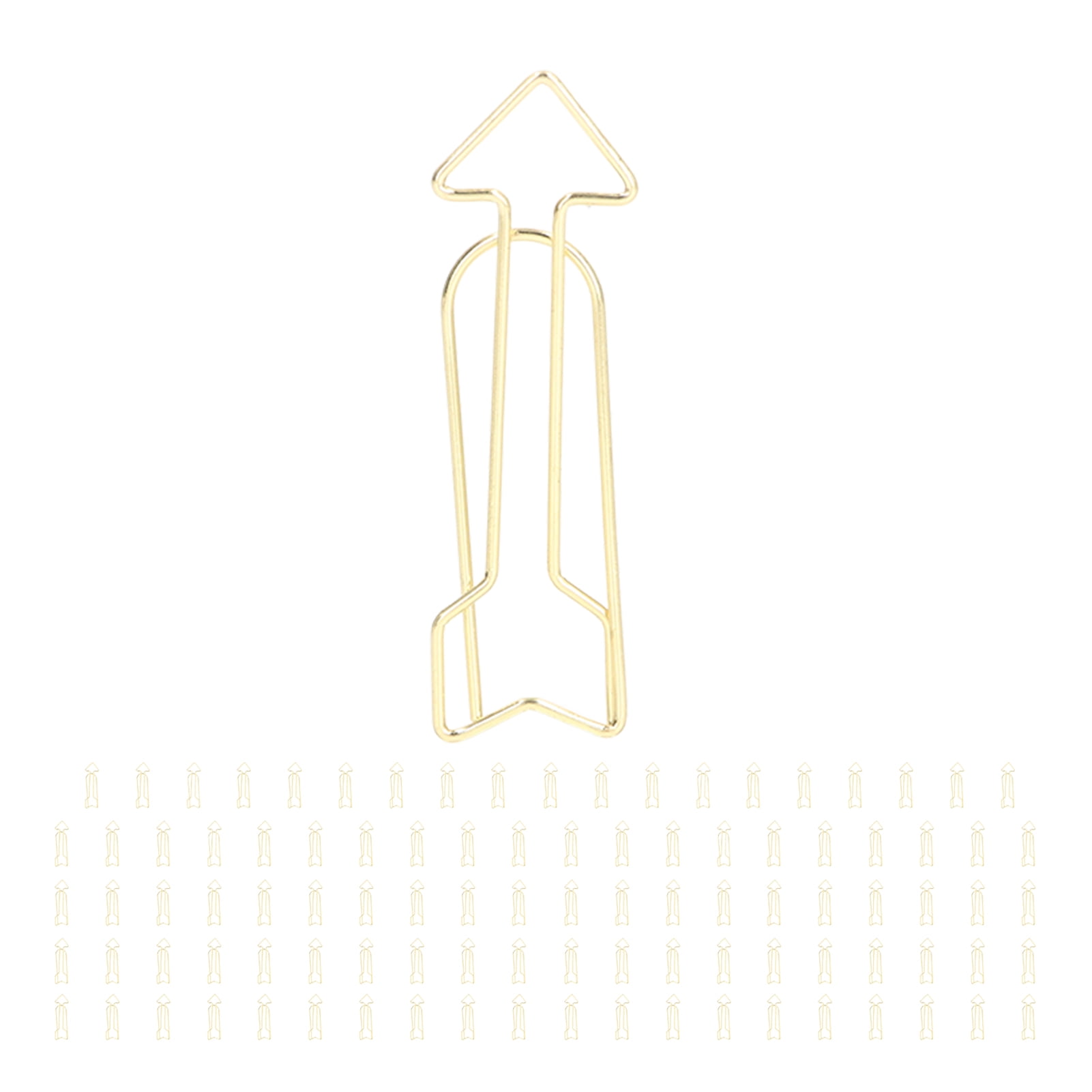 100 Clips Divertidos Bling Bling para Planificador Metal Dorados ...