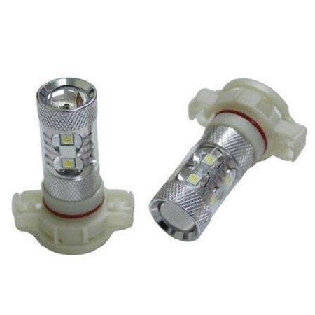 GP Thunder 5202 H16 LED Bulbs Max 50W High Power CREE Q5 XP-E LED ...