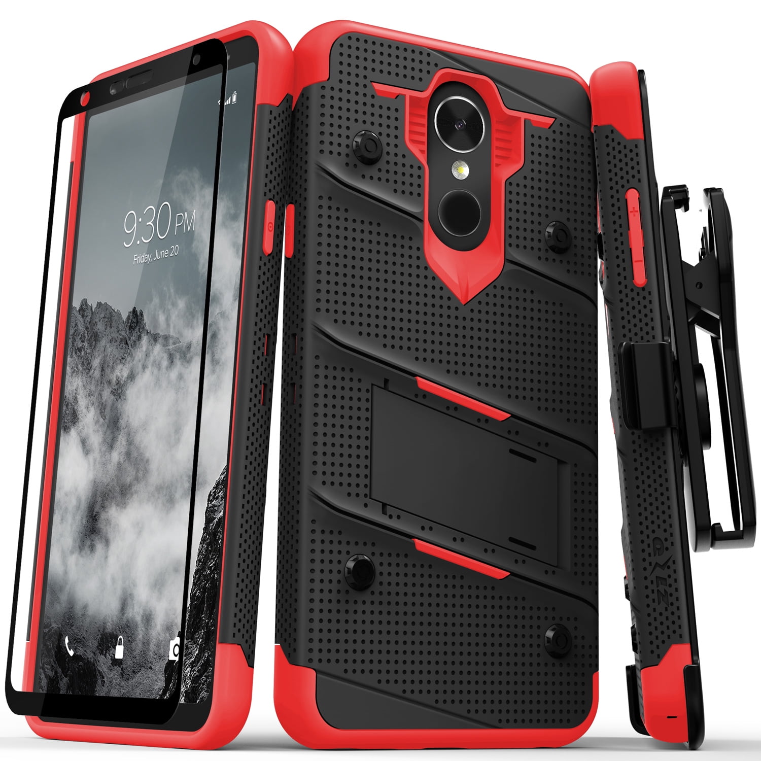 Zizo BOLT Series compatible with LG Stylo 4 Case Military Grade Drop ...