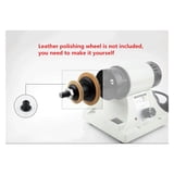 8000rpm Leather Polishing Burnishing Machine Leather Edge Grinding ...