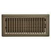 Imperial Plastic Floor / Ceiling Register, 4X10 In., Brown - Walmart.com