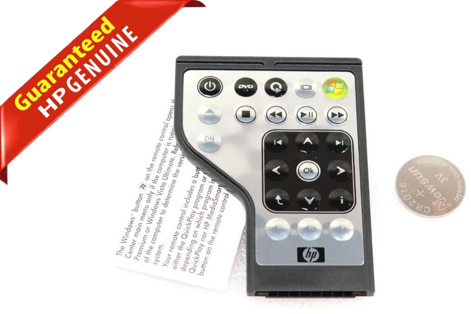 HP Remote Control For Pavilion Dv4 Dv5 Dv6 Dv7 Dv8 Series w/Battery ...