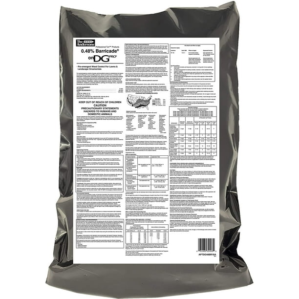 The Andersons Barricade Professional Grade Granular Pre Emergent Weed Control Covers Up To