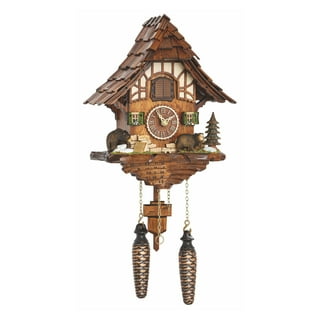 Cuckoo Wall Clock, Voices Or Cuckoo Call, Birdhouse Clock Pendulum ...