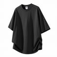 Antinious Men Solid Round Neck Short Sleeve Workout Breathable Fitness ...