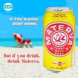 MATERVA Yerba Mate Soda, 12 fl oz Cans (Pack of 12, Total of 144 fl oz ...