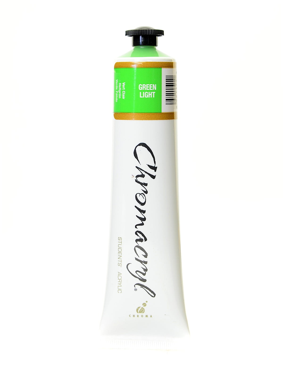 Chromacryl Students' Acrylic Paints light green, 75 ml (pack of 5 ...