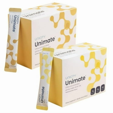 Unicity Unimate Natural Lemon, Supports Wellness, Stamina, Healthy ...