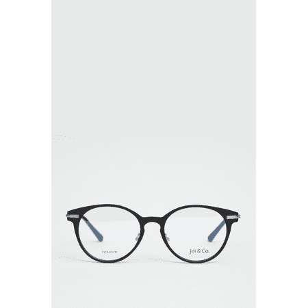 Black Jack Super Lightweighted Acetate Round Frame Black Color Glasses ...