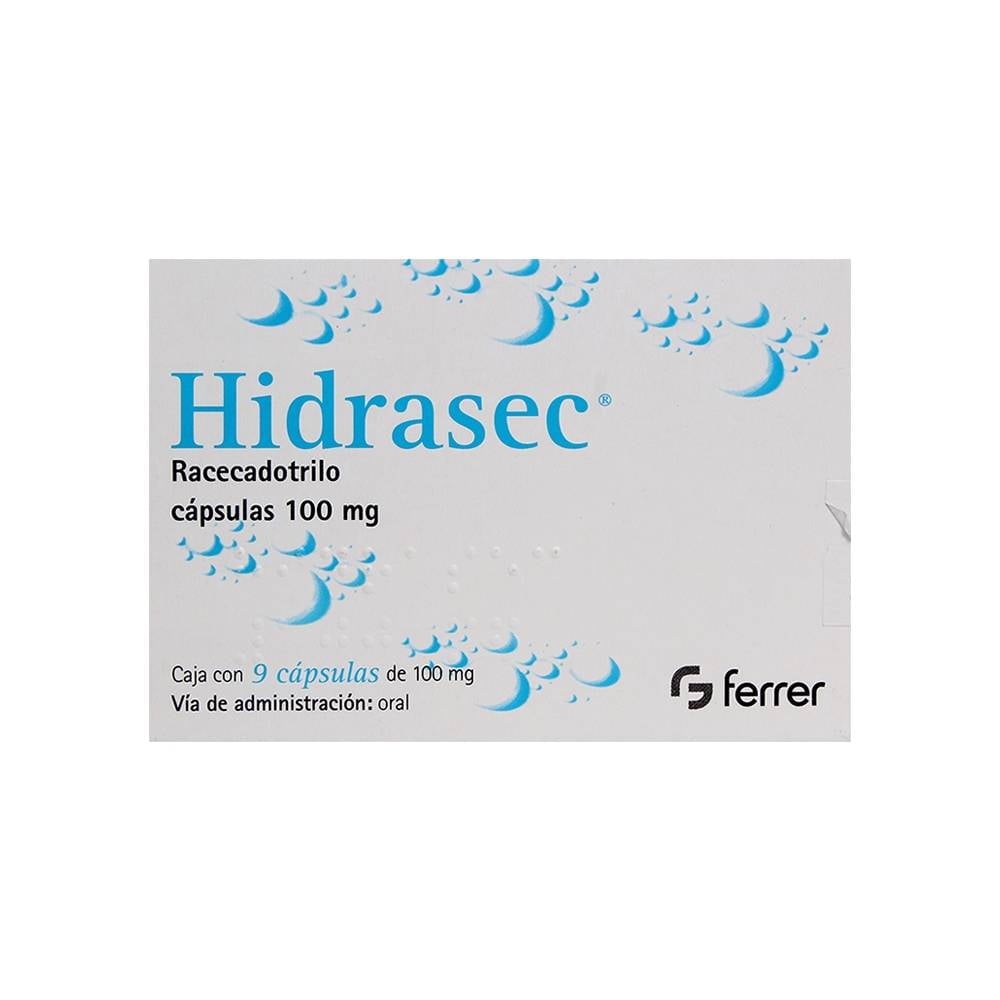 Hidrasec 100 mg 9 cápsulas | Walmart en línea