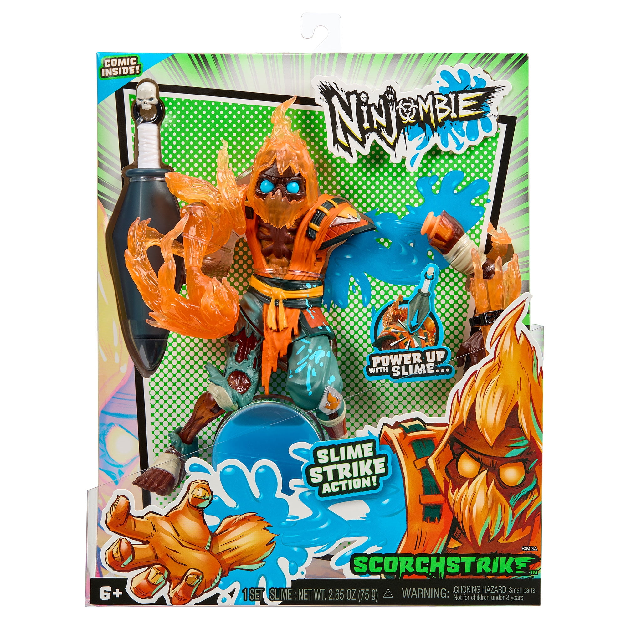 Click here for Ninjombie Action Figure - Scorchstrike prices