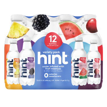 Hint Peach Sparkling Water, 16 Fl Oz, 12 Pack Bottles - Walmart.com