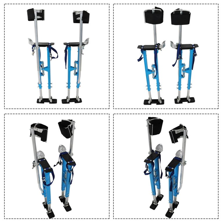 Drywall Stilts 48 To 64 Adjustable Drywall Stilts 36-48 Inch - Aluminum ...