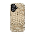 Boho Sacred Geometry Tough Phone Case for iPhone 7–17 Pro Max, Glossy ...