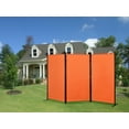 Proman Products Galaxy Indoor and Outdoor 3 Panel Room Divider, 71 ...