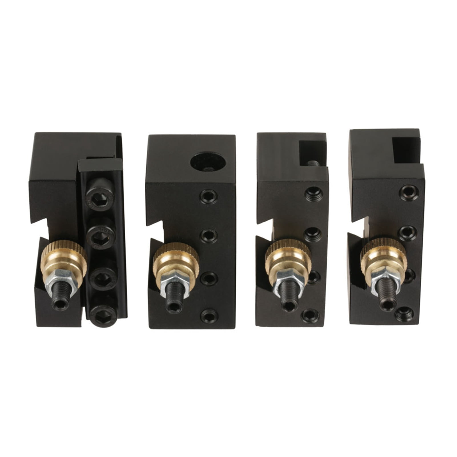 Multi-Use Turning And Facing Holder, 4Pcs Quick Change Lathe Holder ...