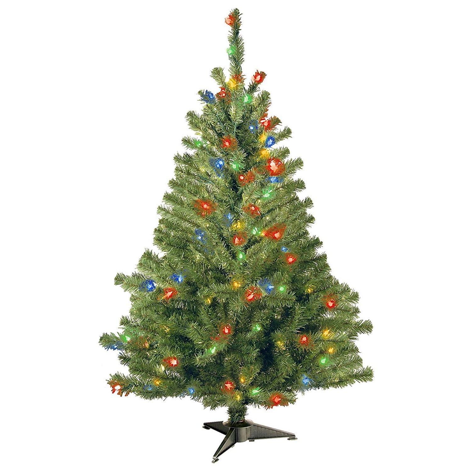 Click here for National Tree Company 4 Ft Artificial Prelit Kinca... prices