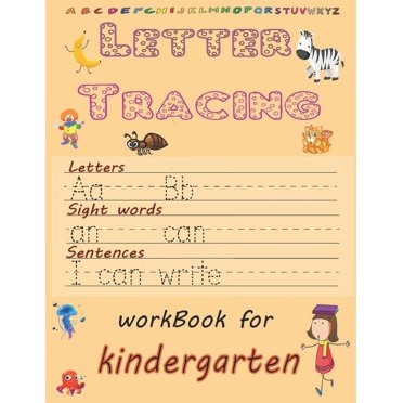 Tracing letters & numbers book for preschoolers: Pen Control, Line ...