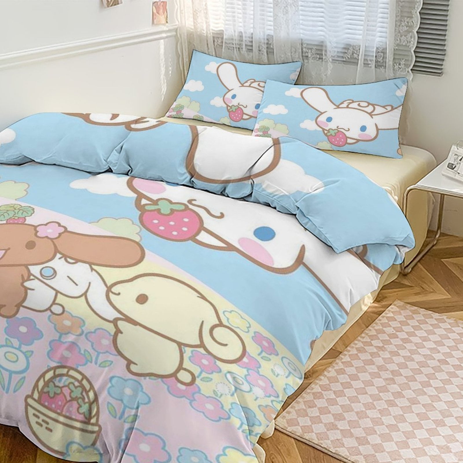 Click here for Yingd Cinnamoroll Bedding Sets For Kids Men Women... prices