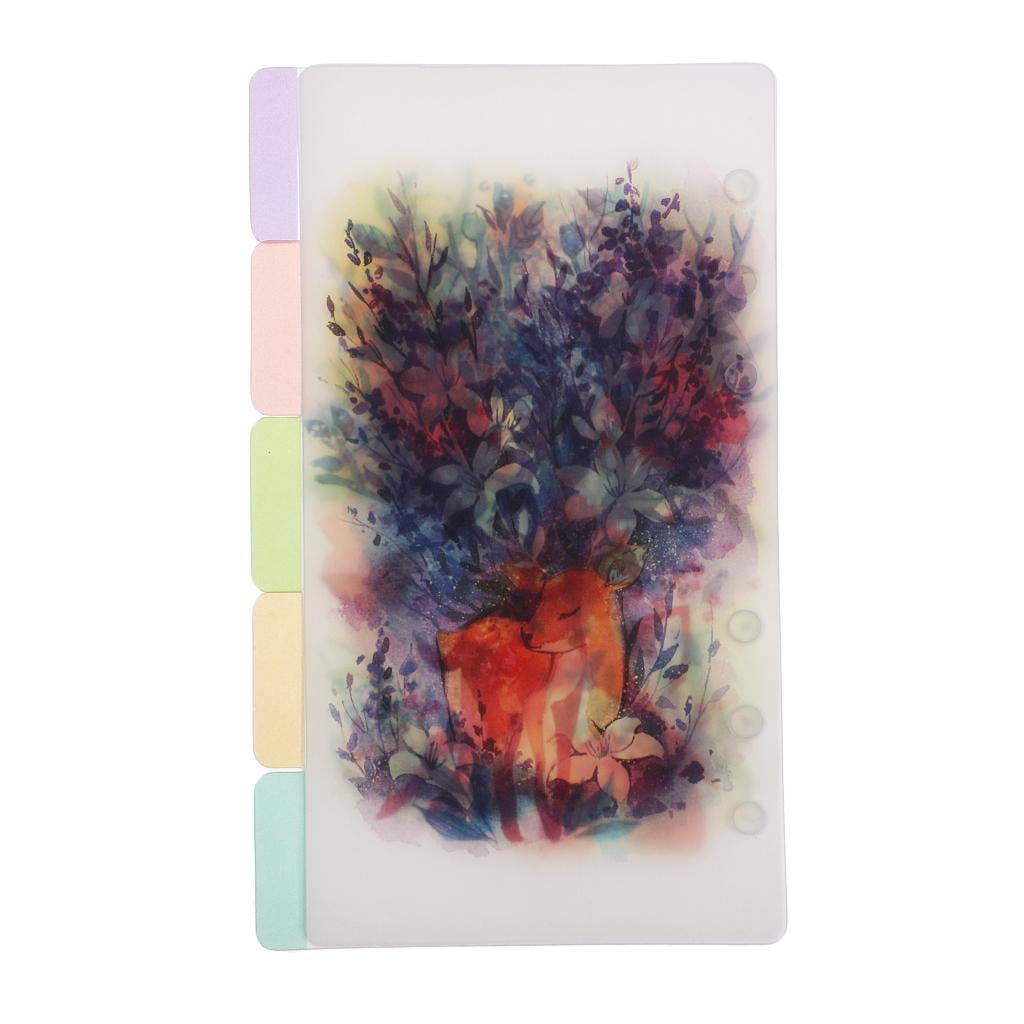 5pcs Paper Notebook Planner Filing Organizer A5 A6 - A6 - Walmart.com