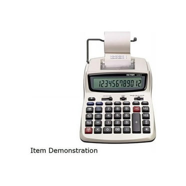 Free Shipping! Printing Calculator with 12 Digit LCD Display Screen, 2. ...