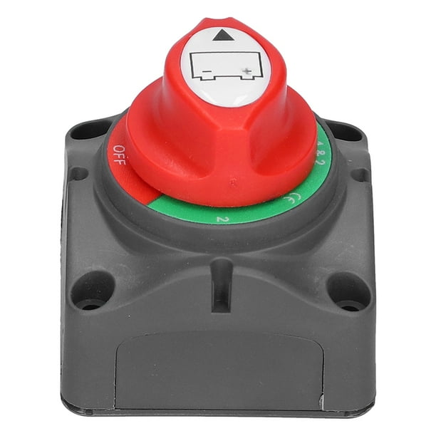 Battery Master Disconnect Switch,12V 3‑Gear Battery Disconnect Battery ...