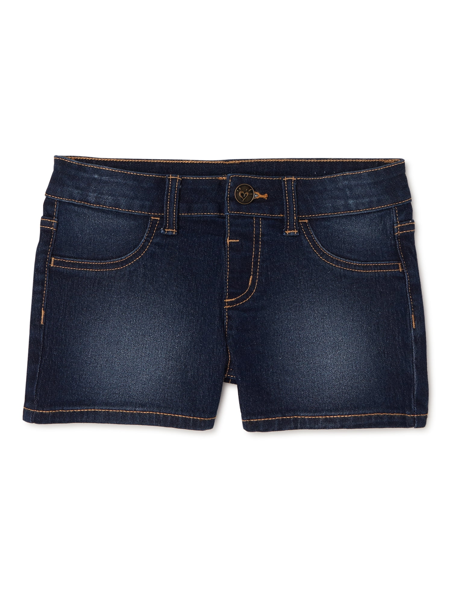 Justice Girls Classic Jean Shorts, Sizes 5-18 & Plus - Walmart.com