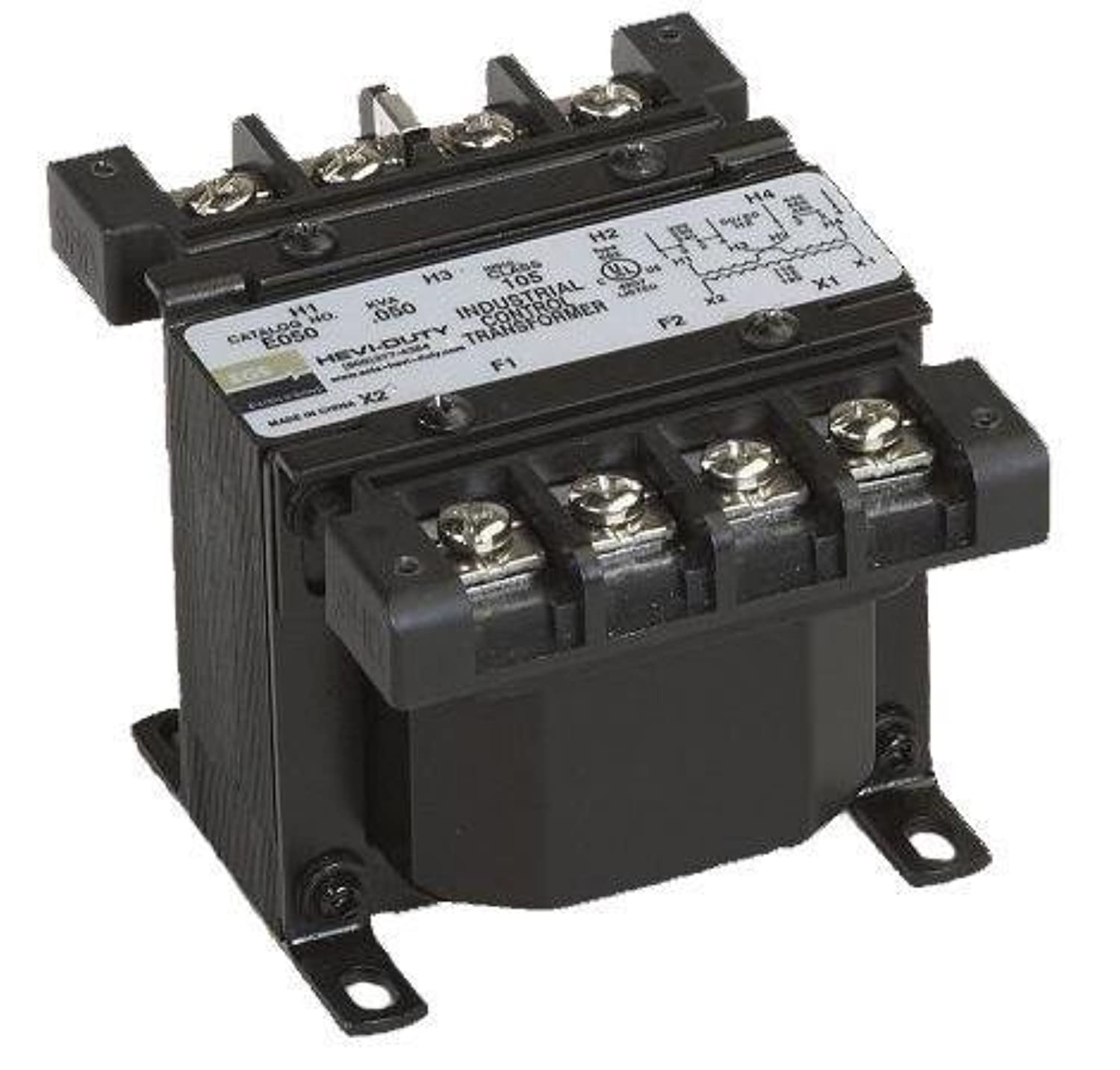 Sola Hevi-Duty Transformer, Control, 250VA, 120 x 240 Primary- 24 ...