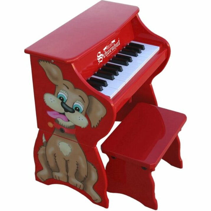 Schoenhut 25 Key Dog w/ Bench - Walmart.com
