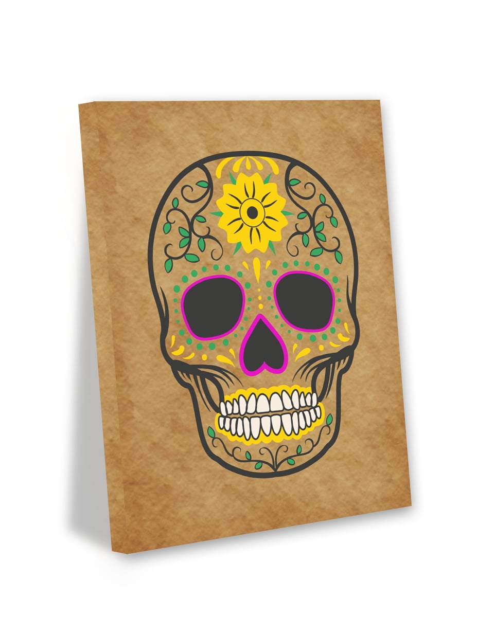 Awkward Styles Skull Wall Decor Skull Wall Art Skull Poster Day of the ...