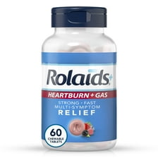 Rolaids Advanced Tablets, Mixed Berries 60ct HSA/FSA Eligible - Walmart.com