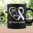Go Red February American Heart Health Month Awareness Coffee Mugs ...