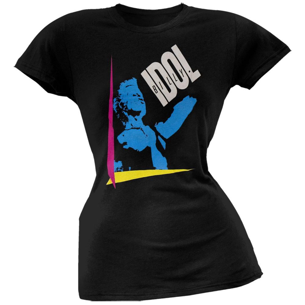 Click here for Billy Idol - Day Glow Juniors T-Shirt prices