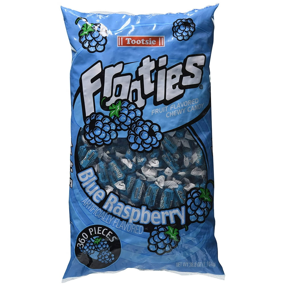 Tootsie Frooties - Blue Raspberry, 38.8 oz bag (360 count) - Walmart ...