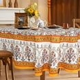 Shirrape Tablecloth,Yellow Floral PatternTable Cloth, French Country ...