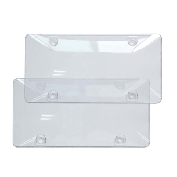 License Plate Clear Covers