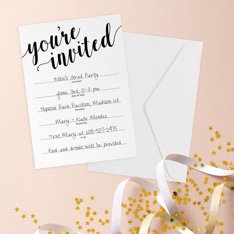 Made Invitations Walmart
