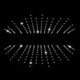 Starburst Clear Iron-on Clear Rhinestone Transfer by JCS Rhinestones ...
