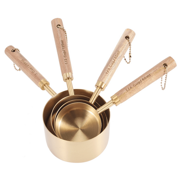 Symkmb 8 Piece Measuring Cups Set and Measuring Spoons, with Fragrant ...