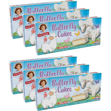 Little Debbie Creme Filled Easter Basket Chocolate Snack Cakes, 12 oz ...