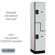 Global Industrial 652147GY 12 x 15 x 36 in. Double Tier Capital Locker ...
