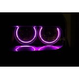 Flashtech RGB Waterproof Bluetooth LED Halo kit for 2008-2014 Dodge ...