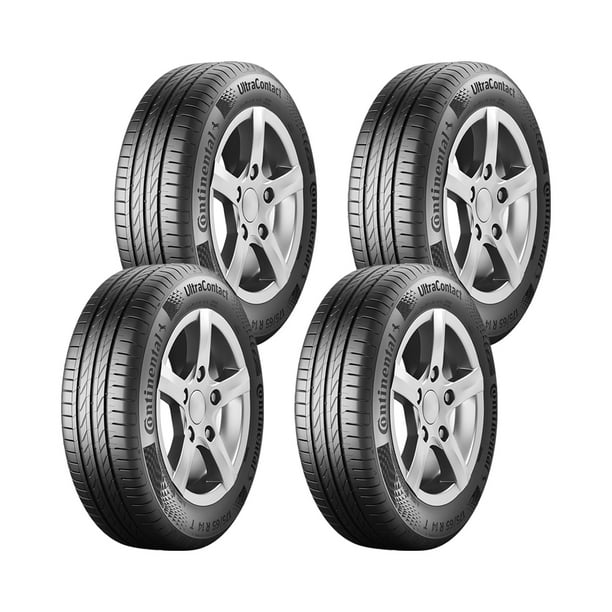 PAQUETE DE 4 LLANTAS 185/65 R15 CONTINENTAL ULTRACONTACT 88H UTQG 460AA ...