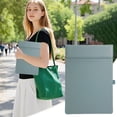 A4 Letter Size PU Leather Clipboard 9.5"x13.58" Magnetic Padfolio with ...