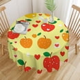 36x36in Round Tablecloth Car Line Straight And Dense Wireless Head Gap ...