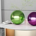 gazing balls for gardens Reflective Ball Stainless Steel Gazing Ball ...