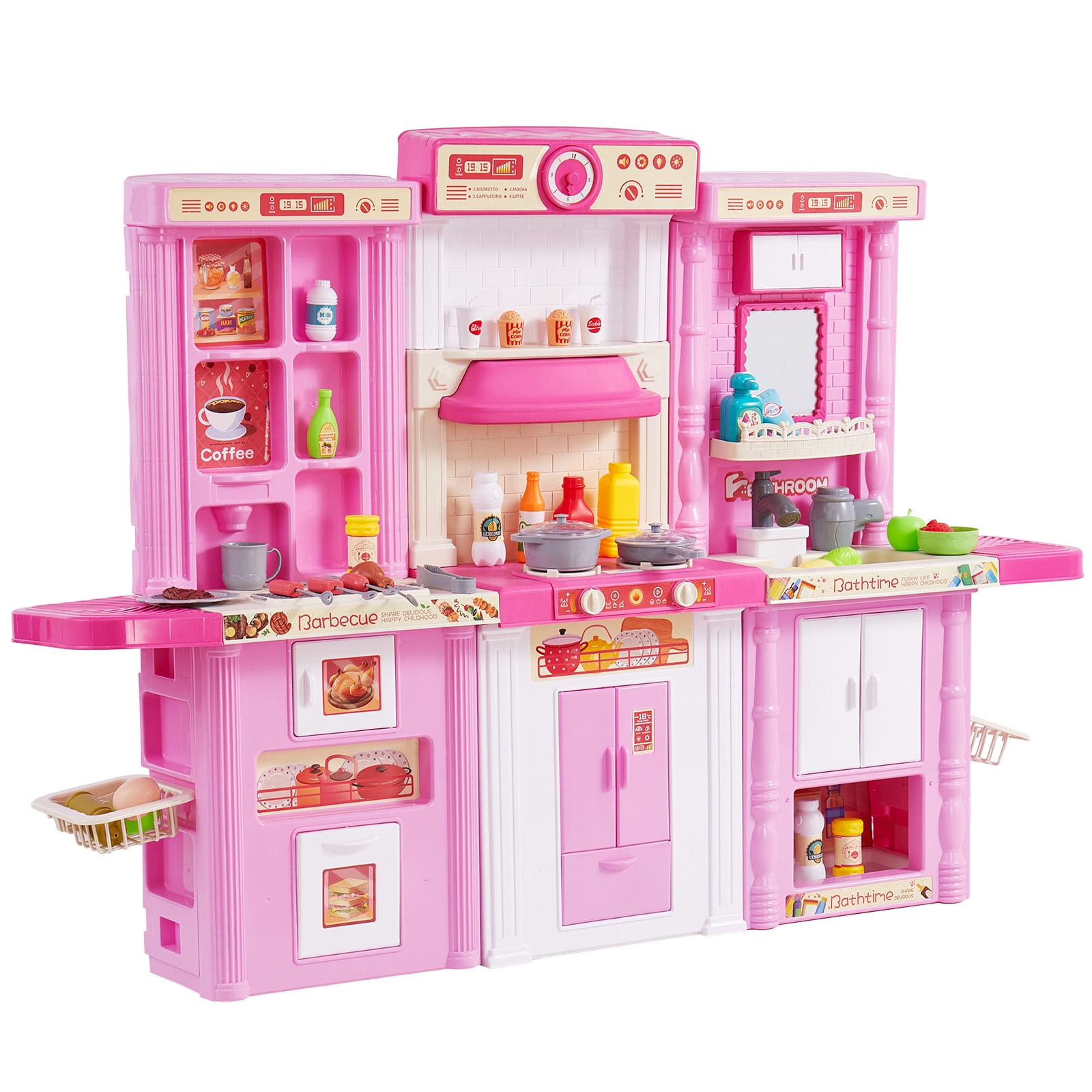 Click here for Vevor Kitchen Playset Kids Pretend Cooking Play To... prices